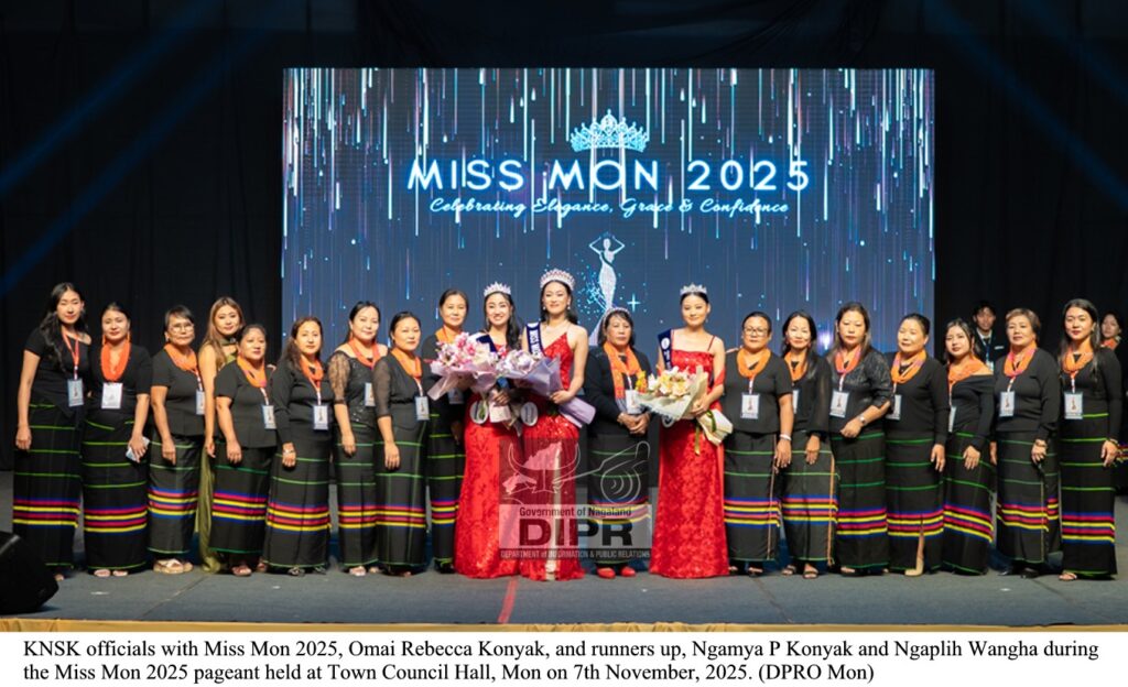 OMAI REBECCA KONYAK CROWNED MISS MON 2025 – NEPS News